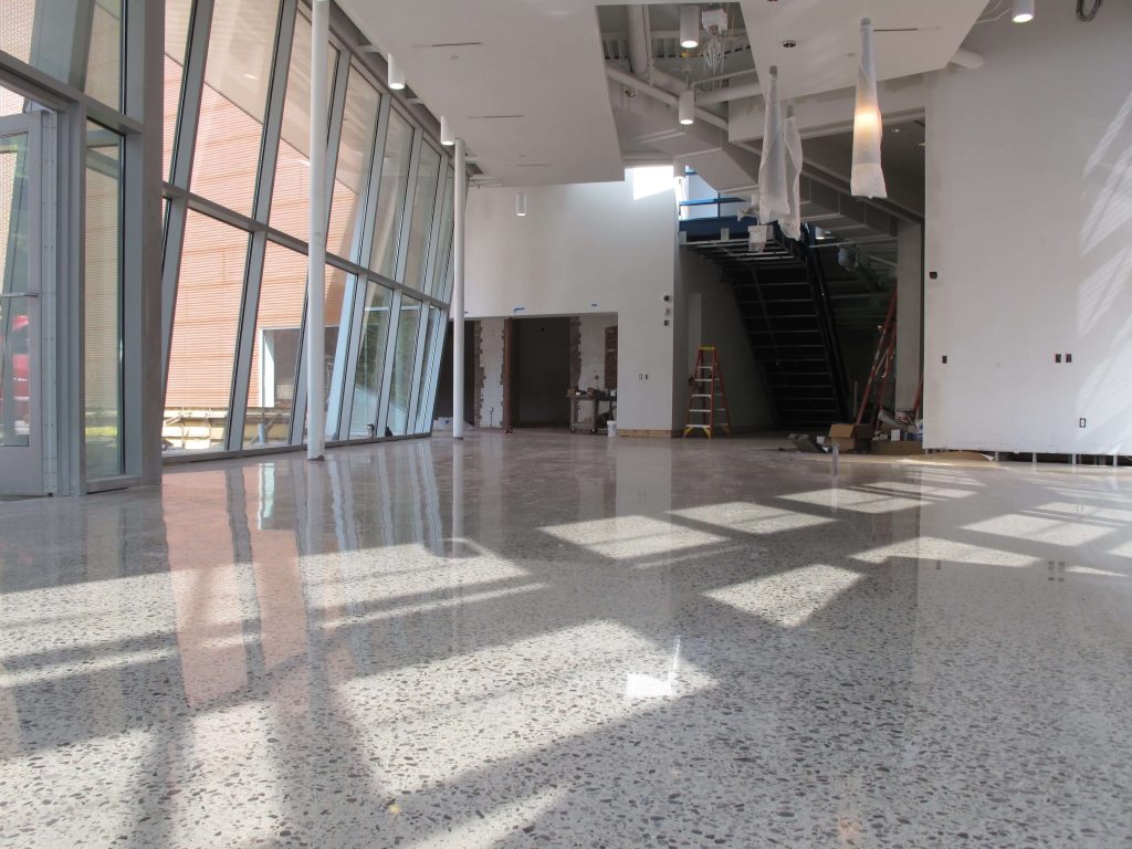 Erie Art Museum Interior Floor - FORTA Concrete Fiber
